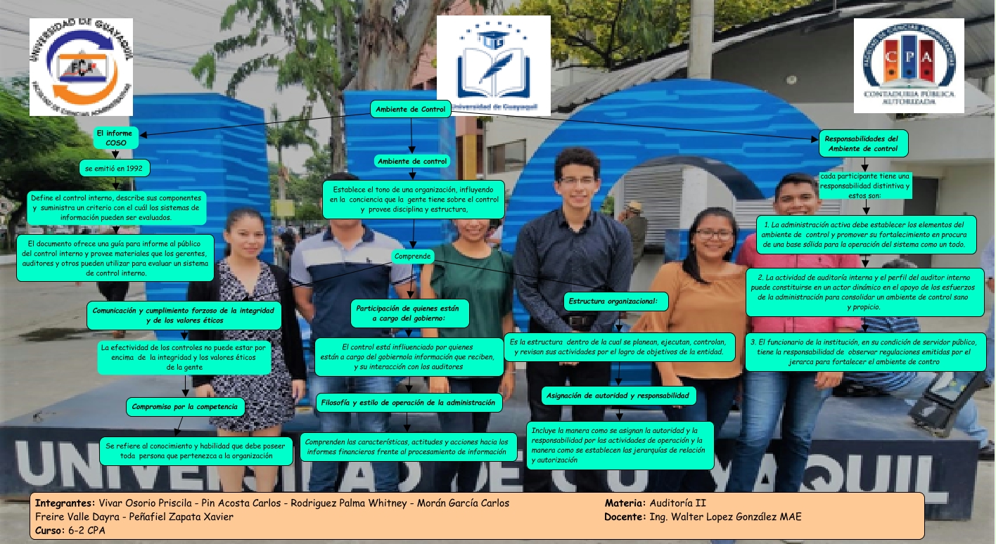 Auditoria II Ambiente de control.cmap